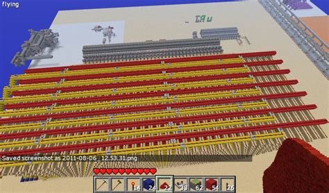 80x24 Piston Screen For Animations 480 Pixels Minecraft Map