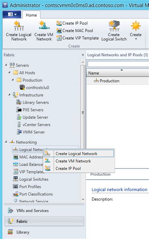 Building Microsoft System Center Cloud Scvmm 2012 R2 Networking