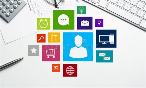 Interface Design For Mobile And Web Application Stock Image Image Of