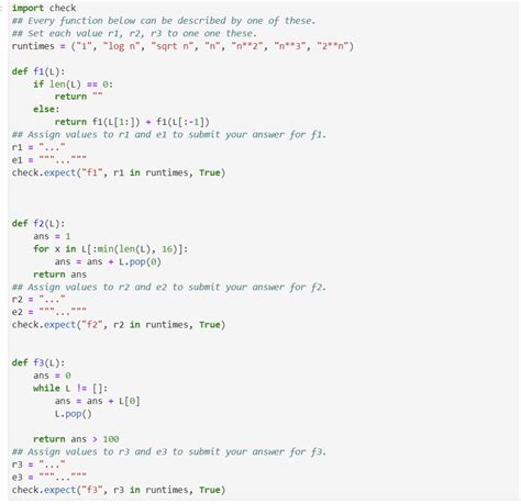 Solved Below Are Defined Three Functions F1f2 And F3 For