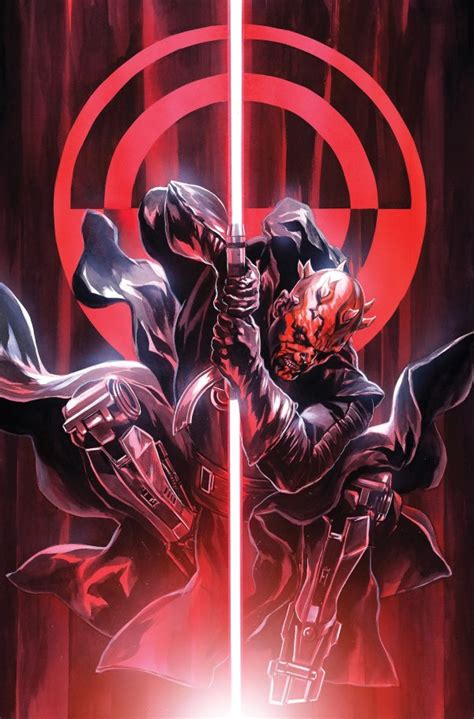 Star Wars Darth Maul Black White And Red 1 Preview