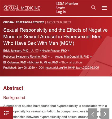 Critique Of Claims Surrounding Sexual Responsivity And The Effects Of Negative Mood On Sexual
