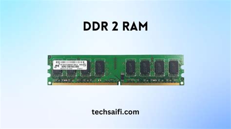 What Is Ddr Ram And Difference Between Ddr1 234 And 5 Tech Saifi