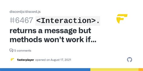 ` Followup` Returns A Message But Methods Wont Work If Its Ephemeral · Issue 6467