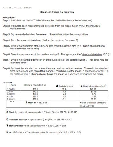 Standard Deviation 99 Examples Format How To Find Pdf