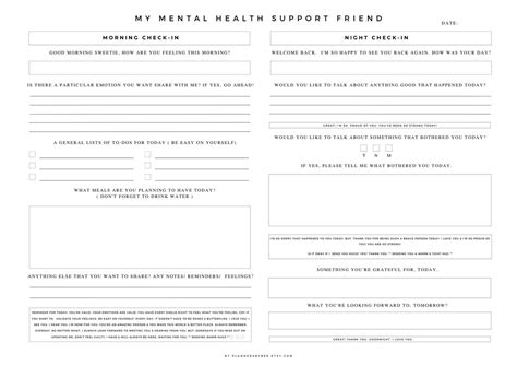 Daily Health Check Etsy