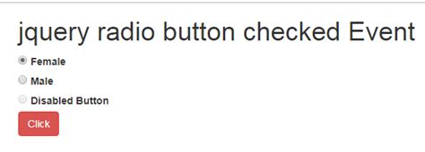 Datum Winter Ärger Jquery Radio Button Checked Value Ablehnen Brot Herrin