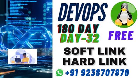 Devops 180 Day 32 Linux Soft Link Vs Hard Link Command In Hindi With