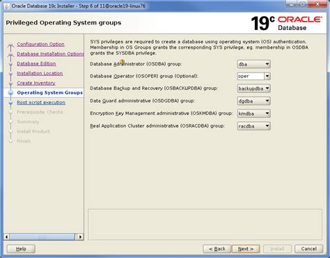 090 Install Oracle19c Software Technical Documentation For Ifs Cloud