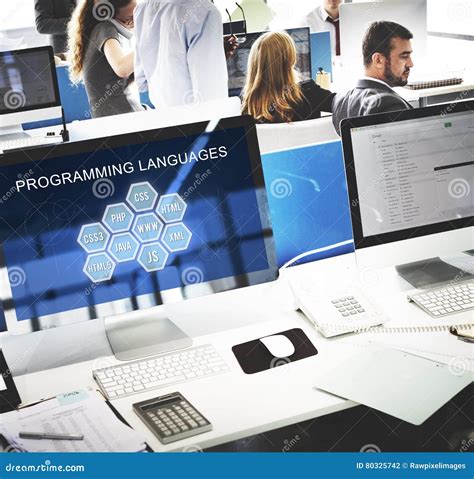 concetto di software dello sviluppatore di codifica di linguaggio di