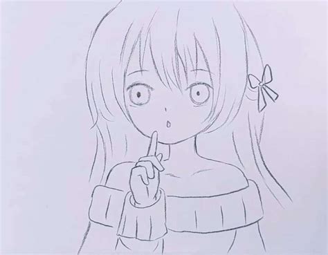 Как нарисовать аниме девушку Всё для рукоделия