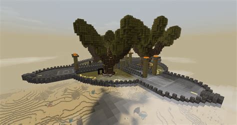 Aerial Spawn Platform Minecraft Project