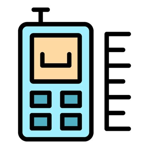 Premium Vector Laser Meter Tool Icon Outline Laser Meter Tool Vector