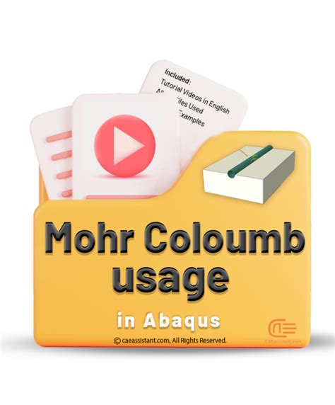 Mohr Coulomb Usage In Abaqus CAE Assistant