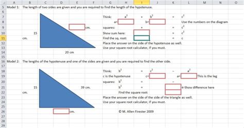 Pythagorean Theorem Calculator Templates Free Xlsx Docs PDF Calculator Formats Samples