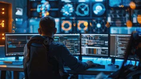 Game Designer With Ai In Creative Workspace Aig60 Stock Image Image Of Designer Generated