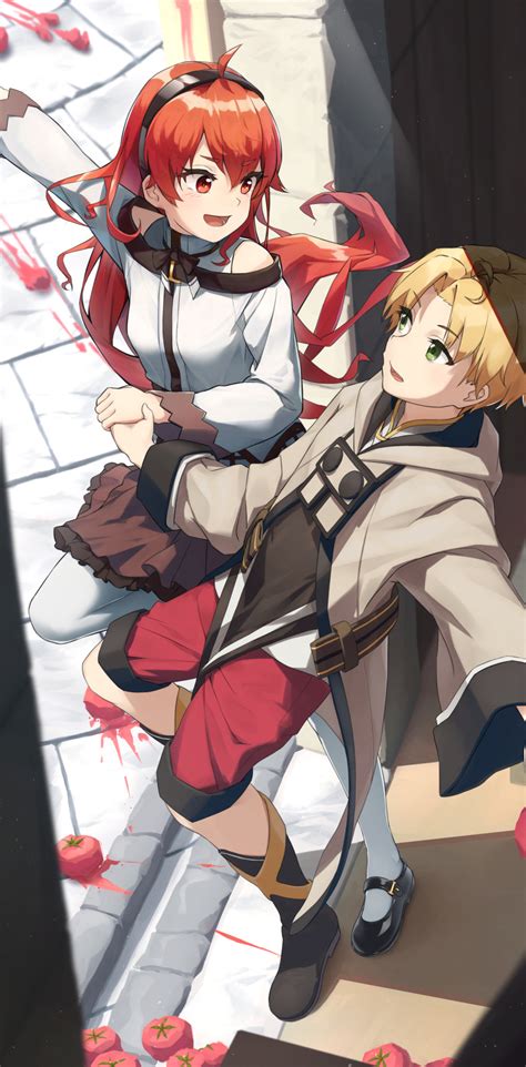 The Big Imageboard Tbib 1boy 1girl Absurdres Ahoge Bare Shoulders
