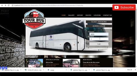 Bus Ticket Reservation System Full Php Project With Db And Source Code Youtube