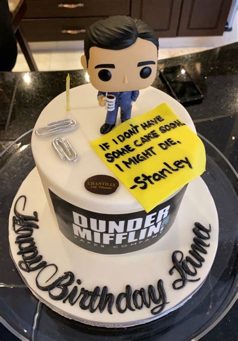 The Office Michael Scott Birthday Cake Office Themed Party Office