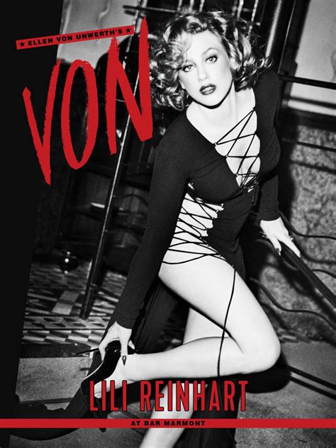 Lili Reinhart In Von Magazine September 2022 Hawtcelebs