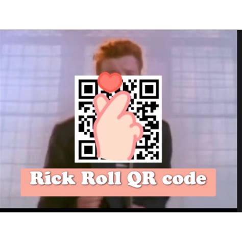 Rick Roll QR Code Sticker Shopee Malaysia