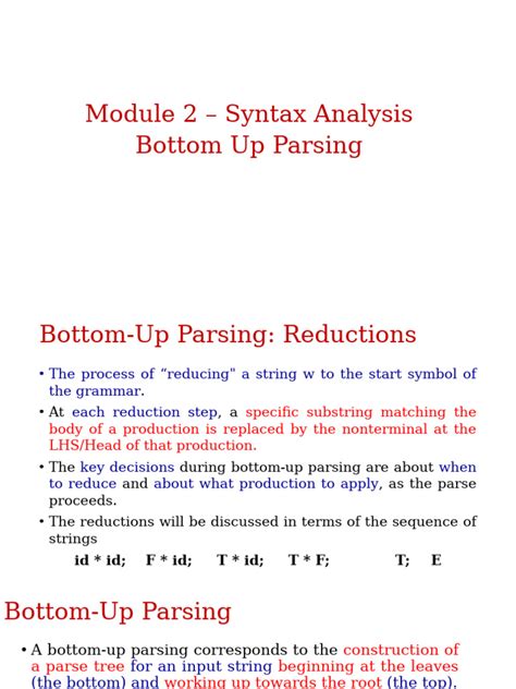 8 Operator Precedence Parsing 13 08 2024 Pdf