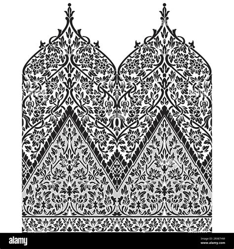 Intricate Geometric Details Stock Vector Images Alamy