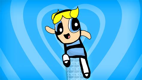 Bubbles Powerpuff Girls Flying