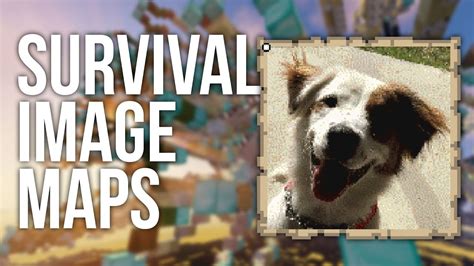 How To Make Map Pictures In Survival Minecraft YouTube