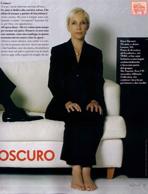 Annie Lennox S Feet