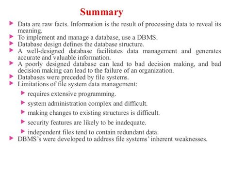 introduction and history of dbms