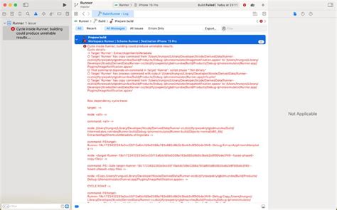 Thomas Trung On Linkedin The Issue Happens When Build Old Code On Latest Xcode Version 150 Yes