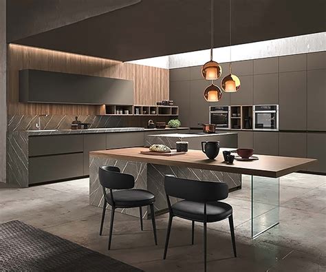 Модел T 01 Производител Gentili Cucine Италия Модерна италианска модулна кухня Луксозно