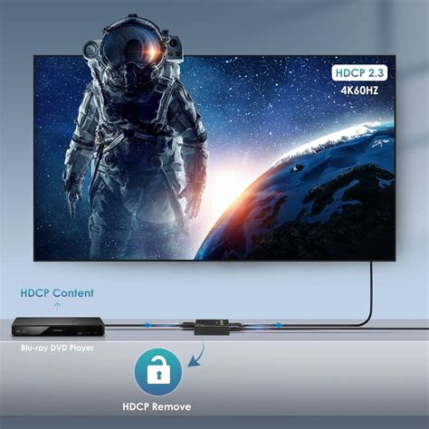 Hbavlink Divisor Hdmi 1 En 2 Salidas 4k Hdr Hdcp Bypass Dolby Atmos