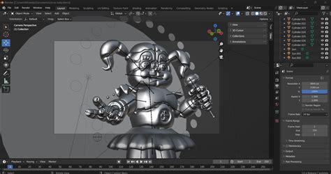 Behind The Scenes Learning Blender Rfivenightsatfreddys