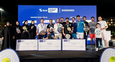 Sanad Corporate Padel Tournament Abu Dhabis Fastest Growing Corporate