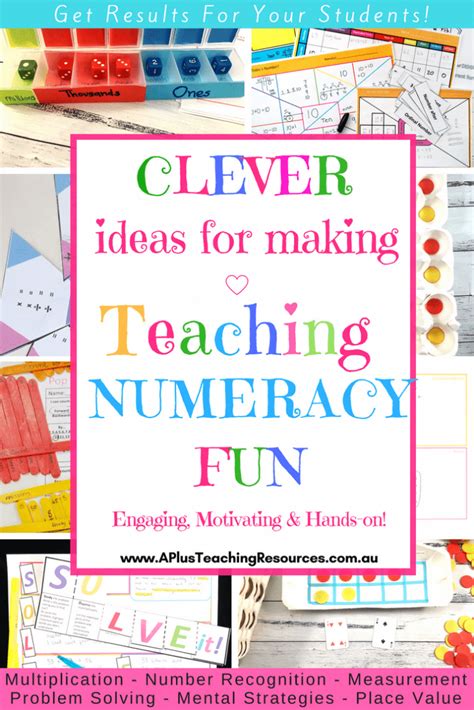 Clever Ideas For Making Teaching Numeracy Fun Again