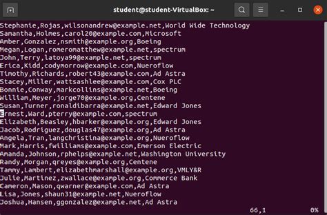 normal mode file navigation linux
