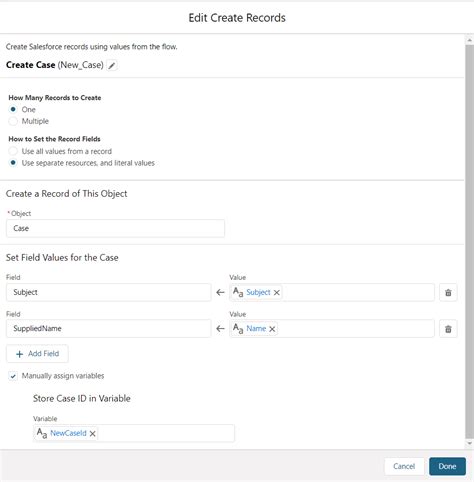 Salesforce Flow Navigate User To Created Record Salesforcetyro