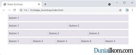 Tutorial Bootstrap Part 5 Pengertian Bootstrap Grid System