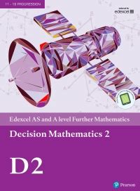 Pearson Edexcel AS And A Level Further Mathematics Decision Mathematics Textbook E Book St