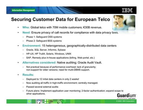 IBM InfoSphere Guardium Overview PDF Databases Computer Software And Applications
