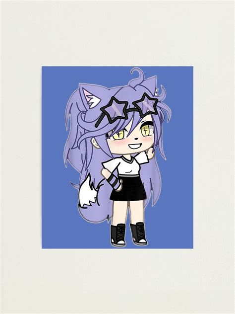 Gacha Life And Gacha Club Clothes Chibi Anime Kawaii Outfits Classic Photographic Print For