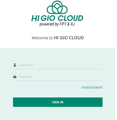 Login To Hi Gio S3 Storage Portal Hi Gio User Guide