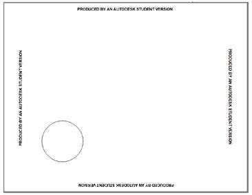 AutoCAD Educational Watermark