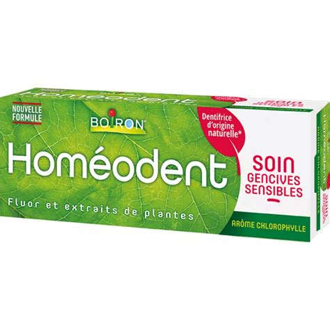 Homeodent Soin Gencive Sensible Homeopathic Toothpaste In Pharmacies