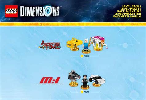 Lego 71246 Adventure Time™ Team Pack Instructions