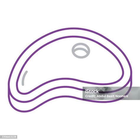 고기 아이콘입니다 스테이크 기호입니다 단백질 공급원과 도살장 개념에 대한 그림 건강한 식생활에 대한 스톡 벡터 아트 및 기타 이미지 건강한 식생활 고기 벡터 Istock