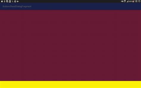 Android Bottomsheetdialogfragment Doesnt Show Full Height In Landscape Mode Stack Overflow