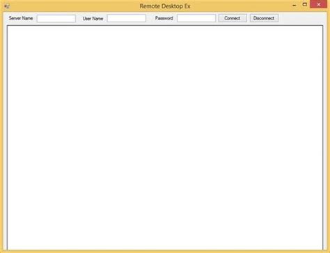 Creating A Remote Desktop Application In Vbnet Codeguru